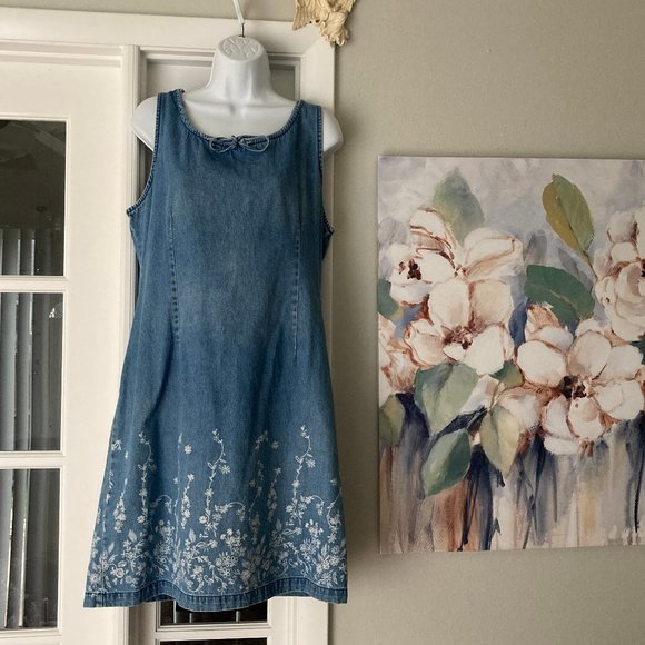 Original Ty Wear | Dresses | Original Ty Wear Cotton Denim Chambray ...